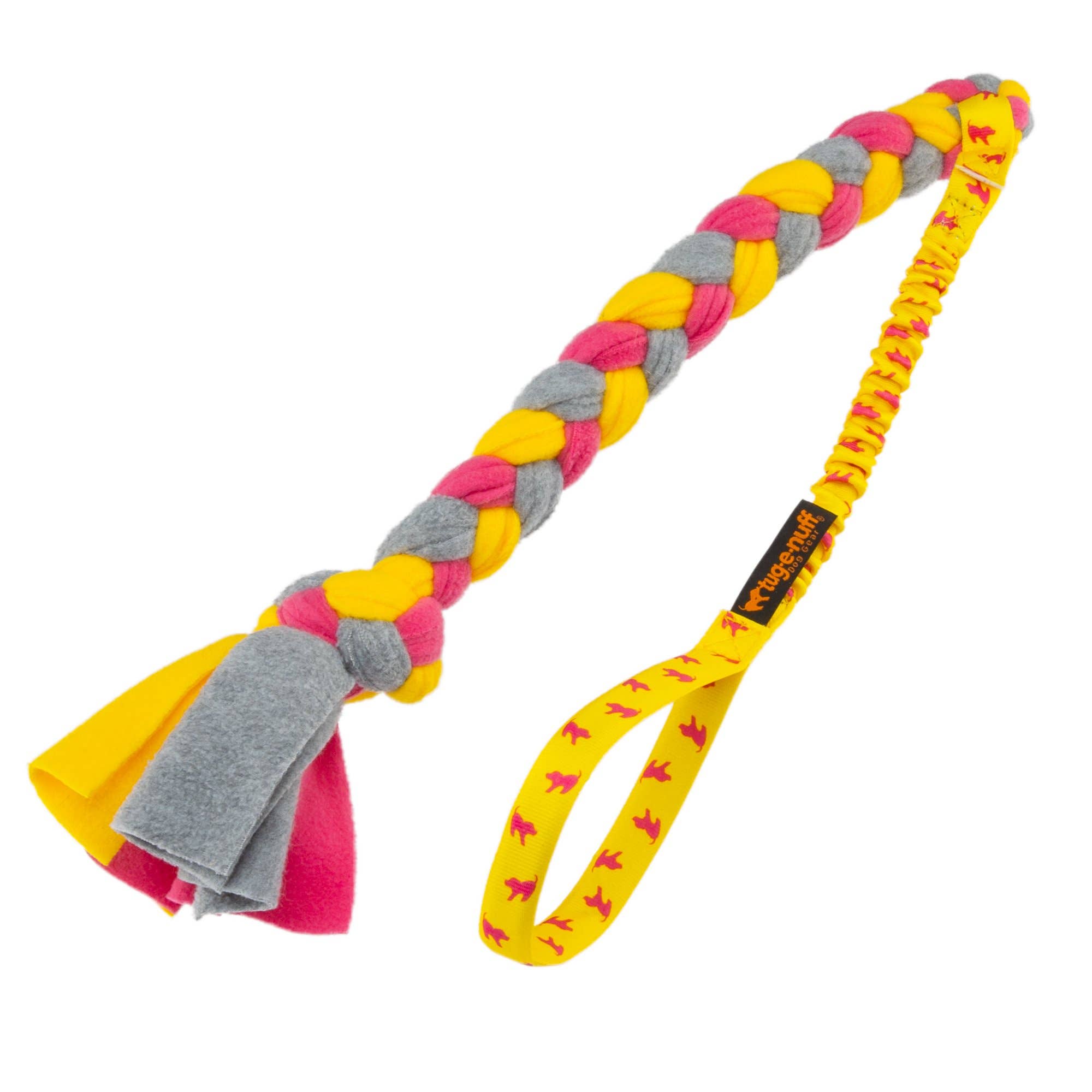 Bungee Fleece Tug Toy For Dogs | Chaser Toys | Tug-E-Nuff – Tilly's ...